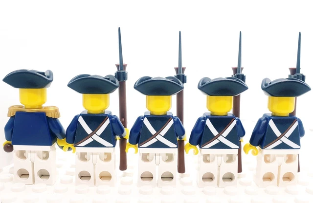 BATAVIAN (DUTCH) INFANTRY Soldiers Napoleonic Wars Made w/ Real LEGO ...