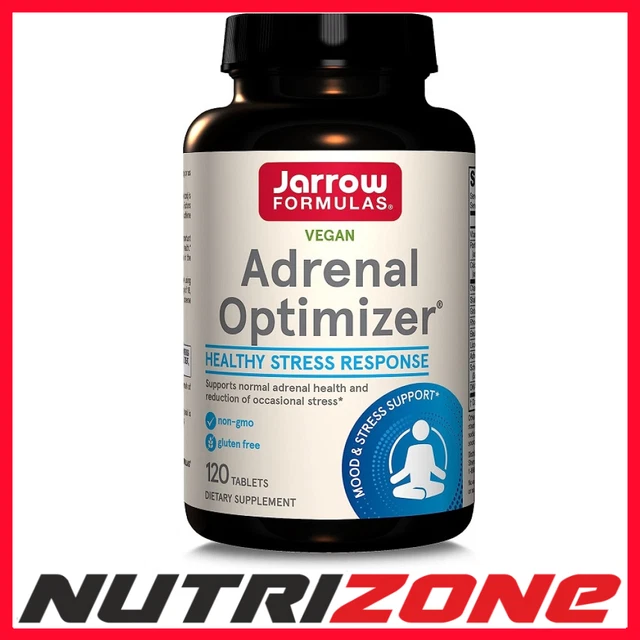 JARROW FORMULAS ADRENAL Optimizer - 120 vegan tabs £29.30 - PicClick UK
