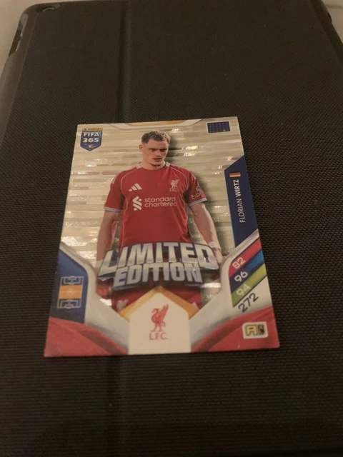 PANINI ADRENALYN XL FIFA 365 2026 Florian Wirtz LIMITED EDITION Card £2 ...