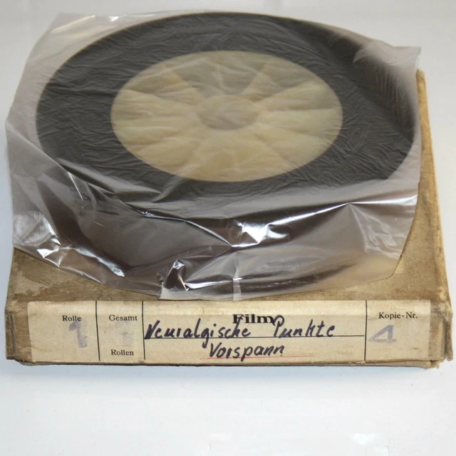 35MM-TRAILER NEURALGISCHE PUNKTE (1989) mit Laufzettel u ...