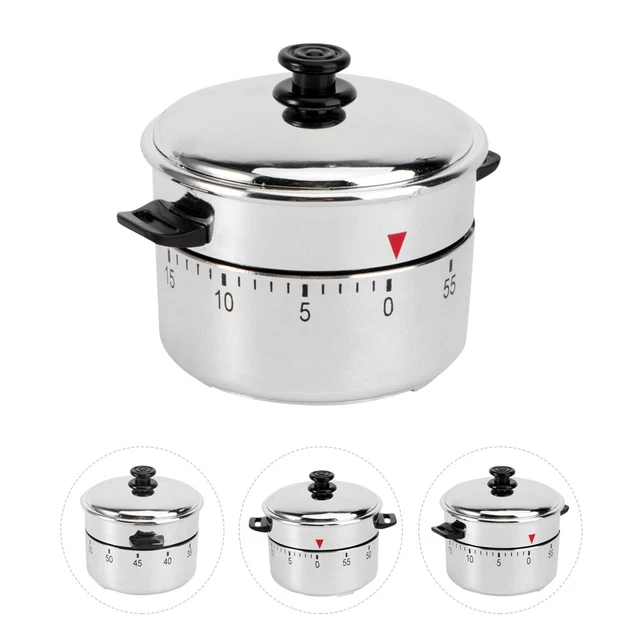 60 MIN MECHANICAL Kitchen Timer Loud Alarm Wind-Up Stopwatch £8.15 ...