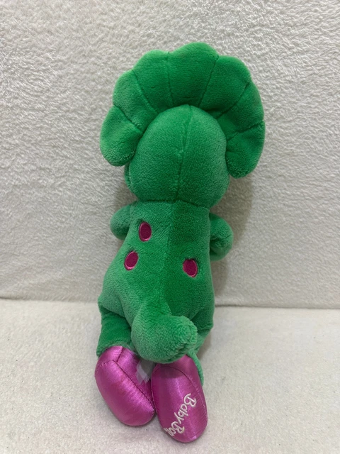 VINTAGE BARNEY AND Friends Babybop green dinosaur soft toy plush £12.50 ...