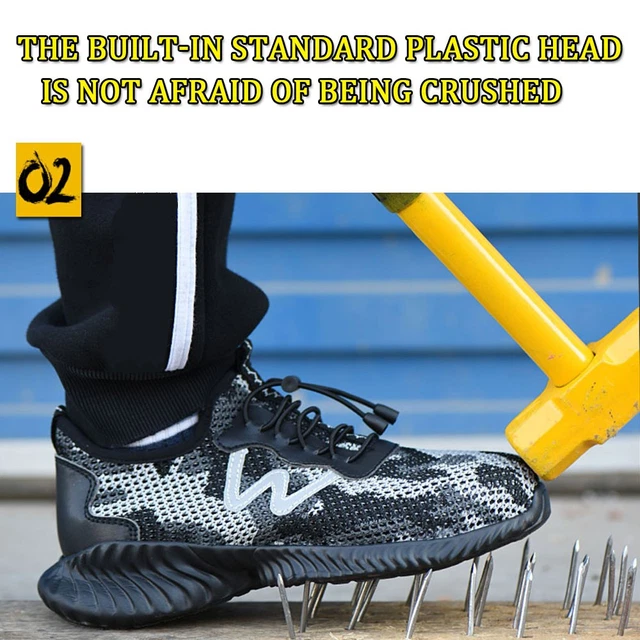 MEN'S ESD WOMENS Safety Shoes Composite Steel Toe Cap Trainers Work ...