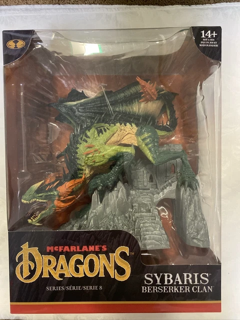 MCFARLANE'S DRAGONS - Series 8 - Sybaris (Berserker Clan) New Sealed ...