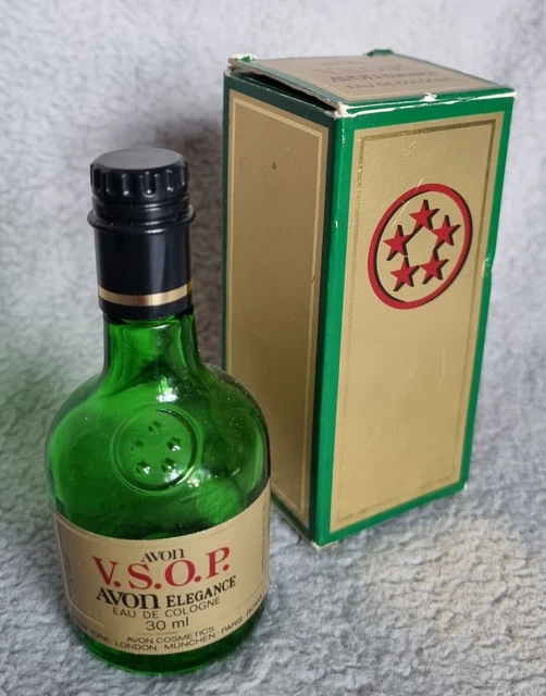 RARE VINTAGE AVON VSOP Champagne Bottle Boxed Elegance Aftershave Eau ...