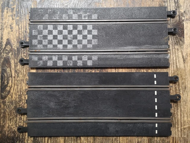 VINTAGE SCALEXTRIC CLASSIC Track PT60 C160 Long Straight Line & Finish ...