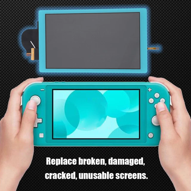 Digitizer Replacement Lcd Screen For Nintendo Switch Lite Console Blue