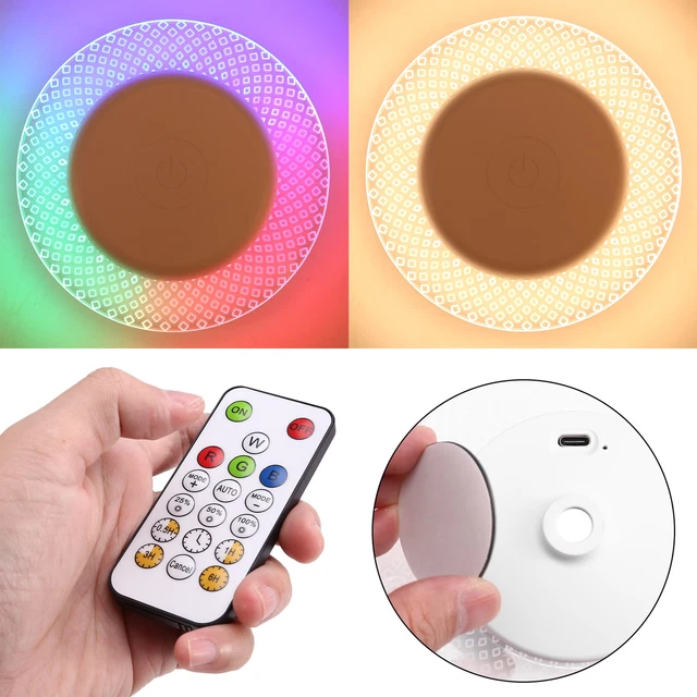 LED WALL LIGHT Magnetic Atmosphere Light Bedroom Atmosphere Lights ...