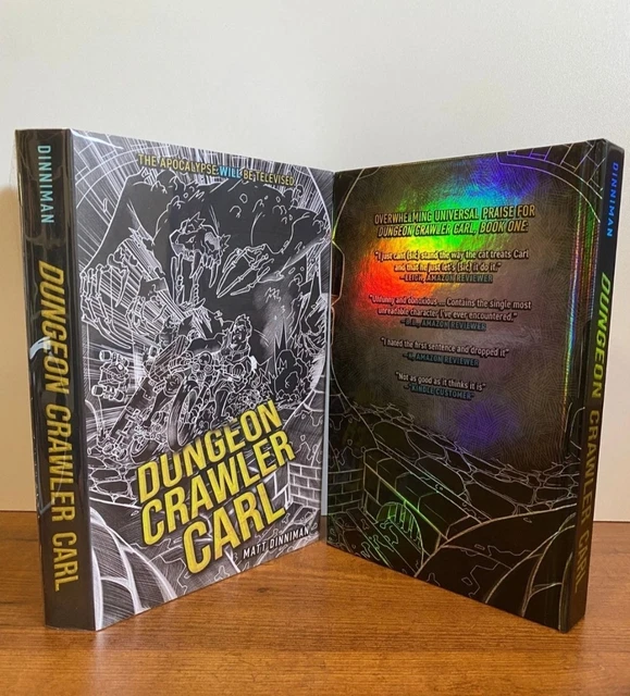DUNGEON CRAWLER CARL Signed Limited Edition Book #8919 Matt Dinniman £ ...