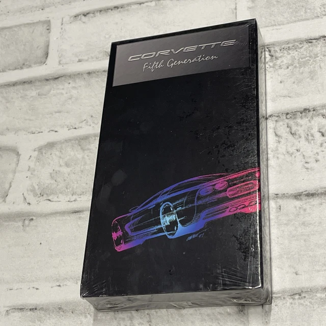 VINTAGE 1997 ORIGINAL CORVETTE VHS Fifth Generation Car Tape Sealed NIP ...