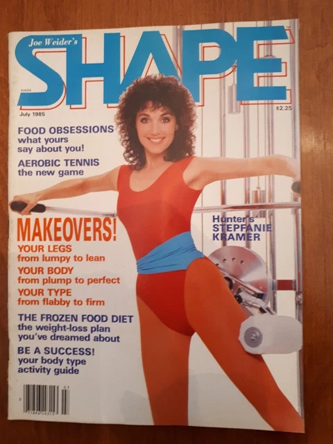STEPFANIE KRAMER JULY 1985 Joe Weider's Shape Magazine, Rare Issue EX ...