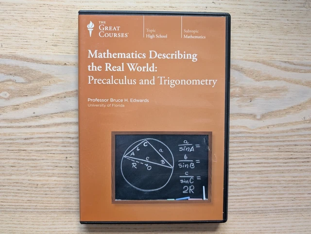 MATHEMATICS PRECALCULUS AND Trigonometry DVD The Great Courses £9.99 ...
