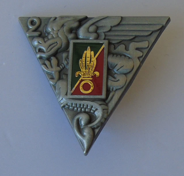 FRENCH FOREIGN LEGION 2nd Foreign Parachute Battalion Brevet/Badge - 2 ...