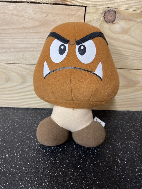 RARE SUPER MARIO Bros Ds: 6 Inch Goomba Plush Toy 2008 Corgi Popco ...