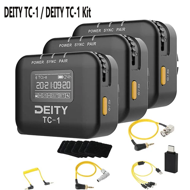 DEITY TC-1 KIT Wireless Timecode Box Generator Microphone Time Coder ...