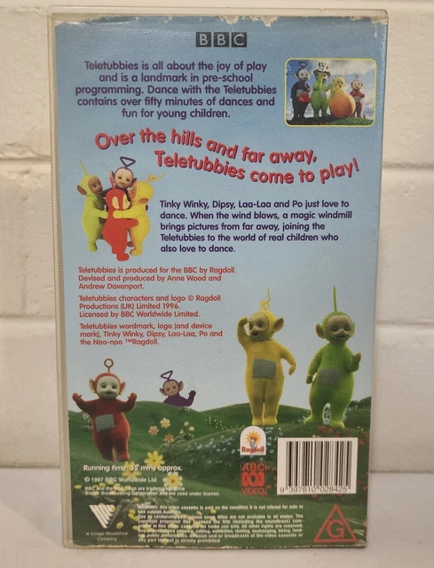 TELETUBBIES - DANCE With The Teletubbies VHS Tape Vintage 1997 ABC PAL £9.12 - PicClick UK
