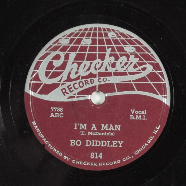 R&B ROCKER 78 BO DIDDLEY I'm A Man CHECKER 814 E+ HEAR 194 EUR 38,48 ...