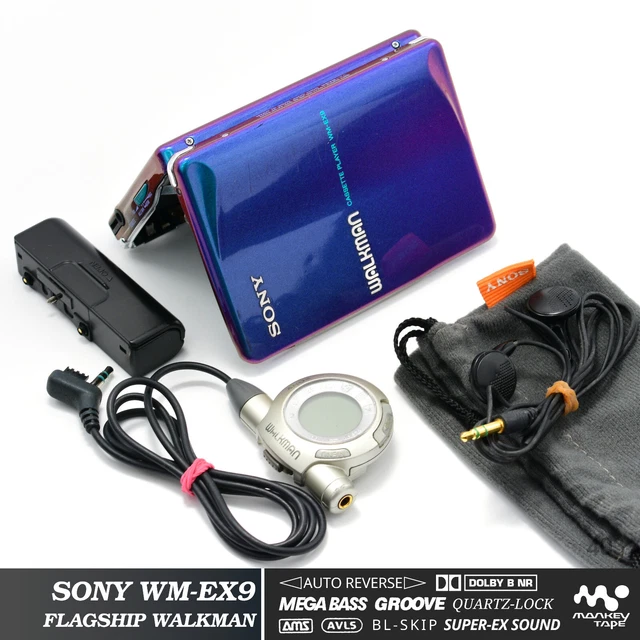 PROFESSIONALLY RESTORED!! SONY WM-EX9 Hi-Gloss Walkman Portable ...