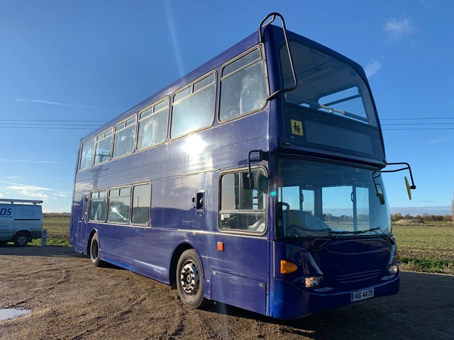 2003 - 80 seater Scania Double Decker Bus Coach - PSVAR - NEW MOT £ ...
