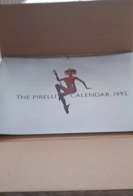 ORIGINAL AUTHENTIC 1992 Pirelli Calendar in original packaging No ...