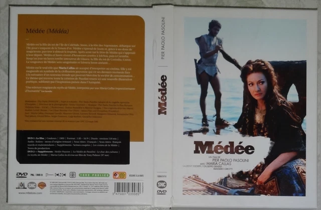 MEDEE COFFRET 2 Dvd (Pier Paolo Pasolini Maria Callas) EUR 10,00 - PicClick FR