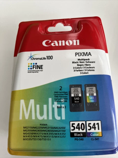 CANON PG-540/CL-541 INK Cartridge Multipack (5225B006AA) £20.00 ...
