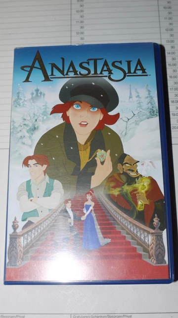 ANASTASIA VHS VIDEO Kassette EUR 1,00 - PicClick DE