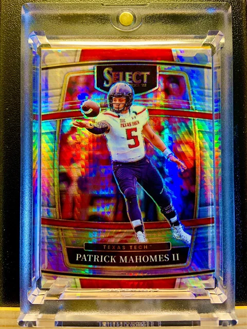 PATRICK MAHOMES Select Draft Picks Prizm Réfracteur Ssp Rare Hyper EUR ...