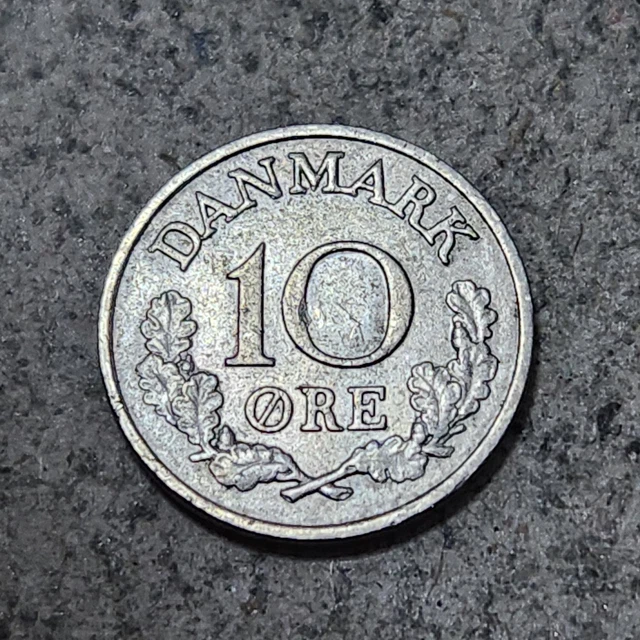 DENMARK 🇩🇰 TEN (10) Øre Coin 1963 (King Frederick Ix) £1.62 - PicClick UK
