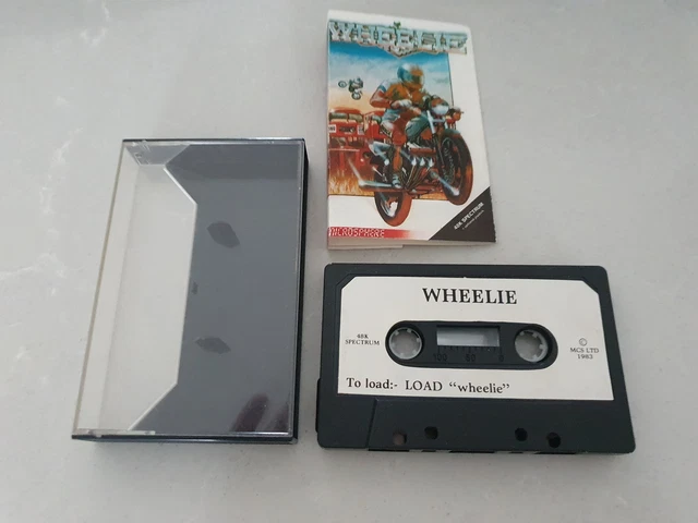 WHEELIE MICROSPHERE SINCLAIR ZX Spectrum Games B7 £4.65 - PicClick UK
