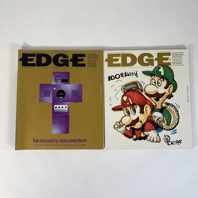EDGE GAMING MAGAZINE Vintage Console Playstation Dreamcast Issue 90 And ...