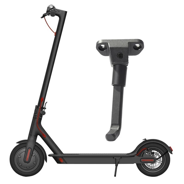 FOOT SUPPORT PARKING Stand E-scooter Grey Metal Scooter Parts Brand New ...