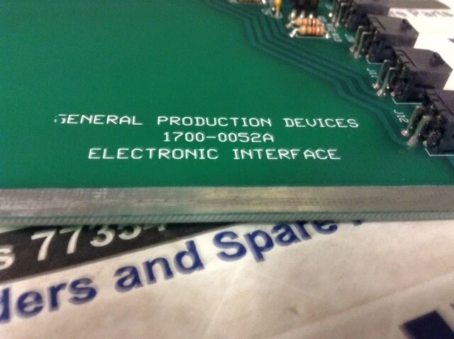 GENERAL PRODUCTION DEVICES Electronic Interface Circuit Board - 1700 ...