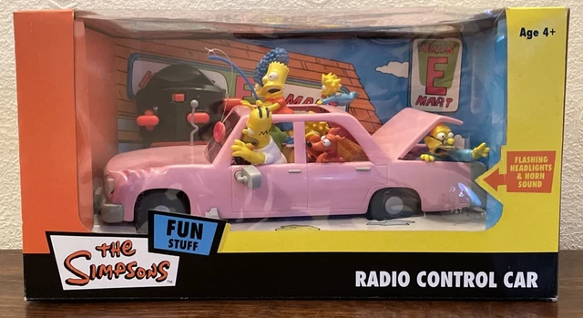 THE SIMPSONS R/C Remote Radio control Car 05 Boxed Instructions RARE £ ...