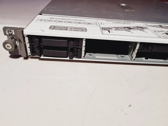 HP 364430-B21 STORAGEWORKS MSA50 1 HE Speicher. HP MSA50 1U SFF SAS ...