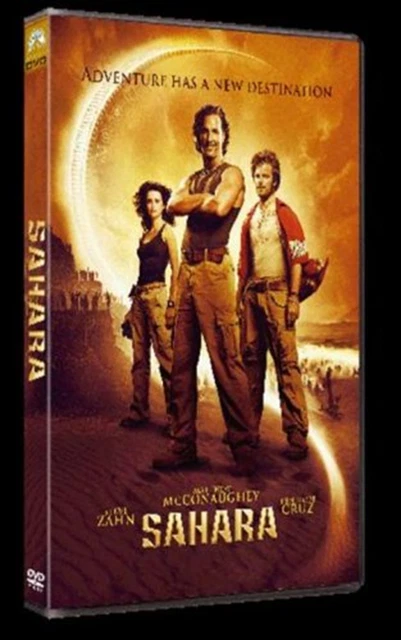 SAHARA DVD MATTHEW McConaughey 2005 Free UK P&P Top-quality Trusted UK ...