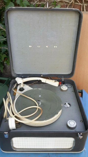 BUSH SRP.30C VALVE Record Player with Garrard Deck (Requires Attention ...