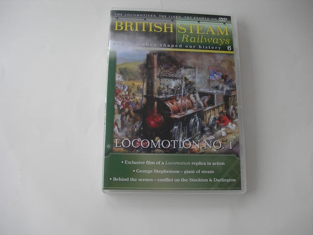 BRITISH STEAM RAILWAYS DVD No 6 LOCOMOTION No1 £0.99 - PicClick UK
