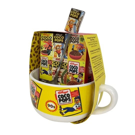 KELLOGGS COCO POPS Breakfast Bowl Mug, Spoon & Cereal Set £17.99 ...
