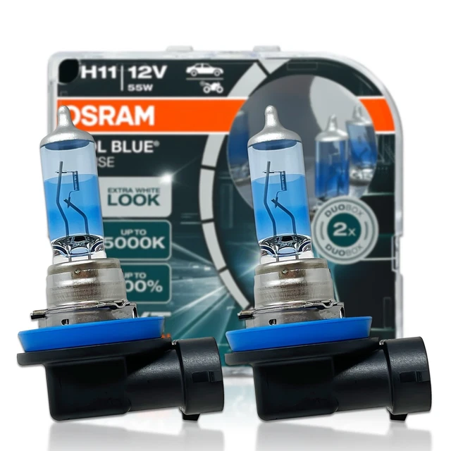 OSRAM H11 COOL Blue Intense NEXT Gen Headlight Halogen Bulbs 64211CBN ...
