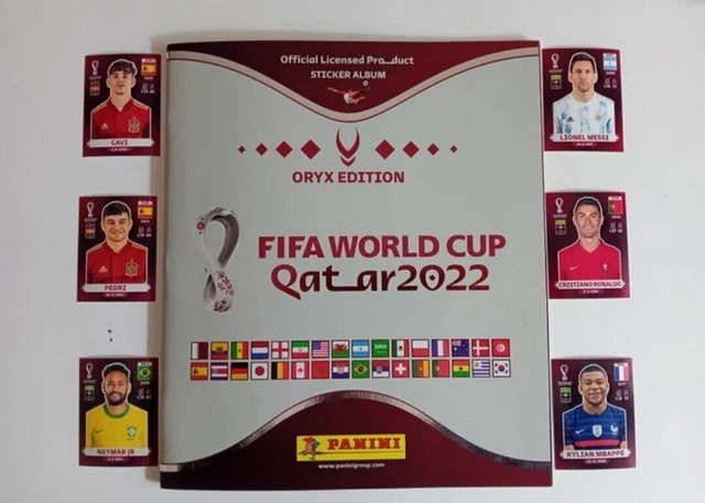 PANINI FIFA WORLD Cup Qatar 2022 Oryx Edition Album & Full Set ...