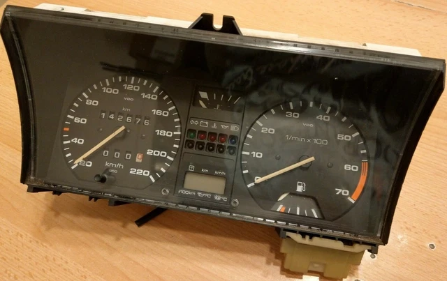 SPEEDO VW GOLF 2 GTI new ZE / type 19e edition one blue speedometer ...