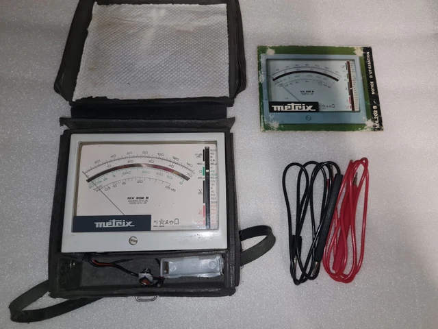 APPAREIL DE MESURE ITT metrix, MX 202 Multimètre Analogique EUR 75,00 ...