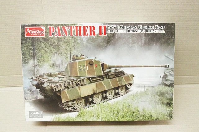 1:35 AMUSING HOBBY 35A040 Panther II Rheinmetall Turret OVP EUR 40,00 ...