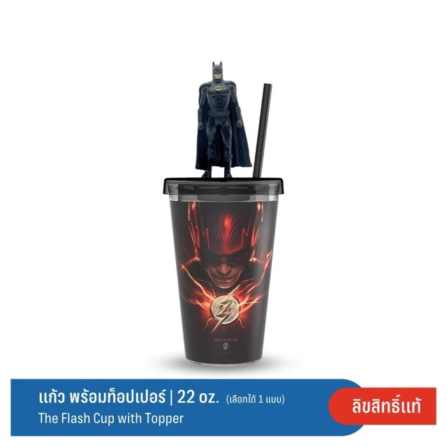 DC MULTIVERSE THE flash 2023 batman movie theater cup topper popcorn ...