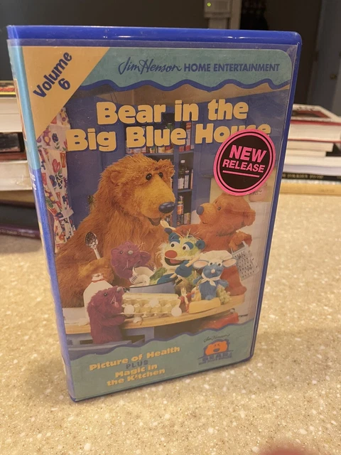 BEAR IN THE Big Blue House VHS Vol 6 Picture of Health / Magic Kitchen ...