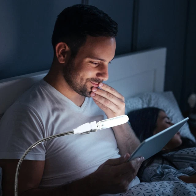 2 COUNT USB Night Light Computer Student Nightlight Led Lamp for £10.29 ...