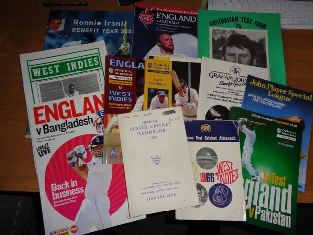 Programmes, Cricket Memorabilia, Sports Memorabilia - PicClick UK