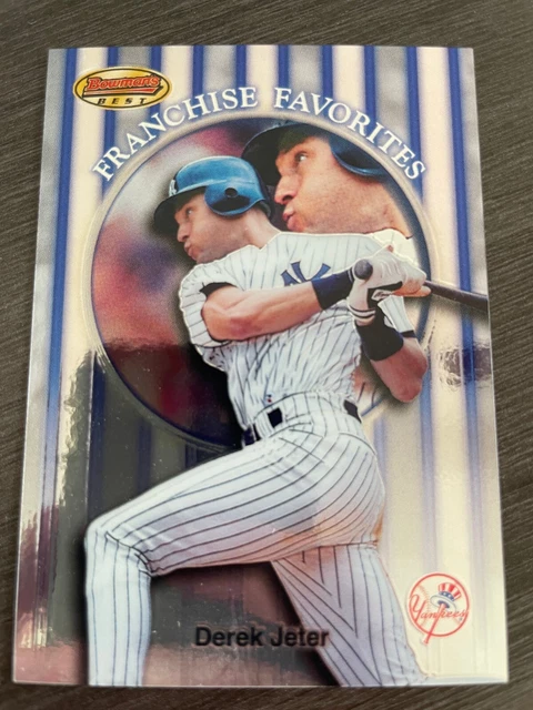 1999 BOWMAN'S BEST Franchise Favoris Derek Jeter #FR1A HOF NY Yankees ...