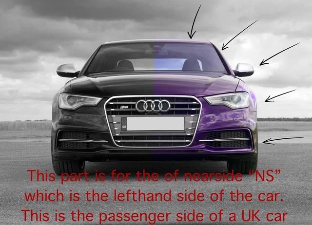 AUDI A4 B6 NS Gauche B Pilier Garniture Aqua Bleu Clair 8E0867243 EUR ...